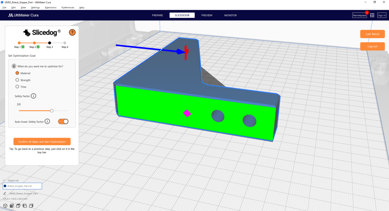 Sample Setup - Slicedog